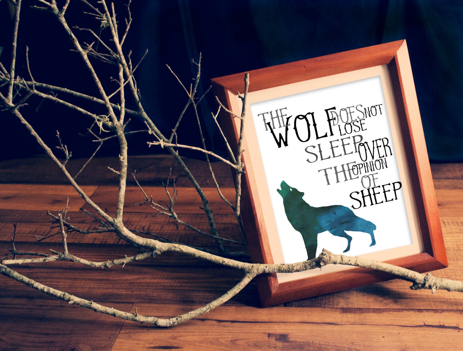 Wolf Print - Printable - Wild Animals - Wolves - Fenrir - Art - Quote ...