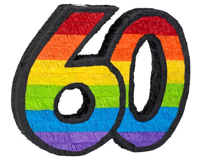 60th Birthday Pinata - Etsy