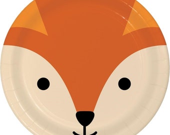 Monkey Animal Faces Dinner Plates 8 | Etsy