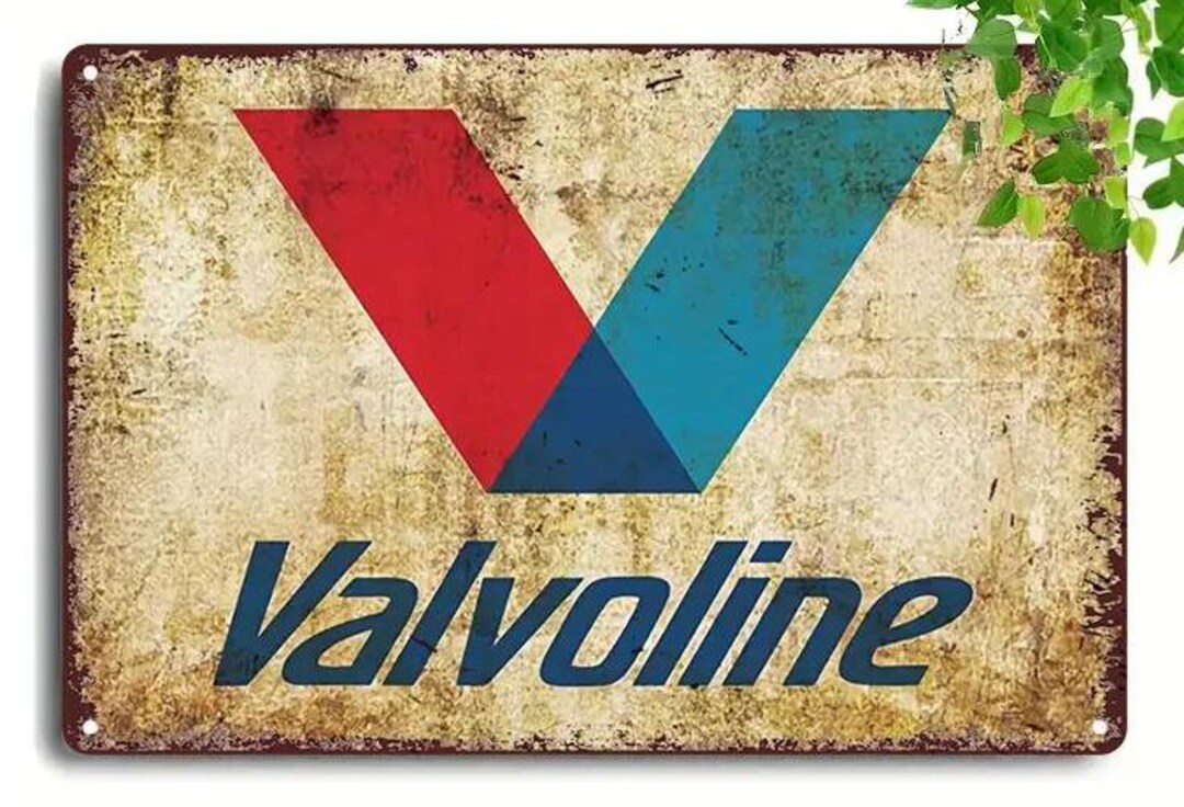 Valvoline Motor Oil Metal Sign - 8x12 Inch - Etsy