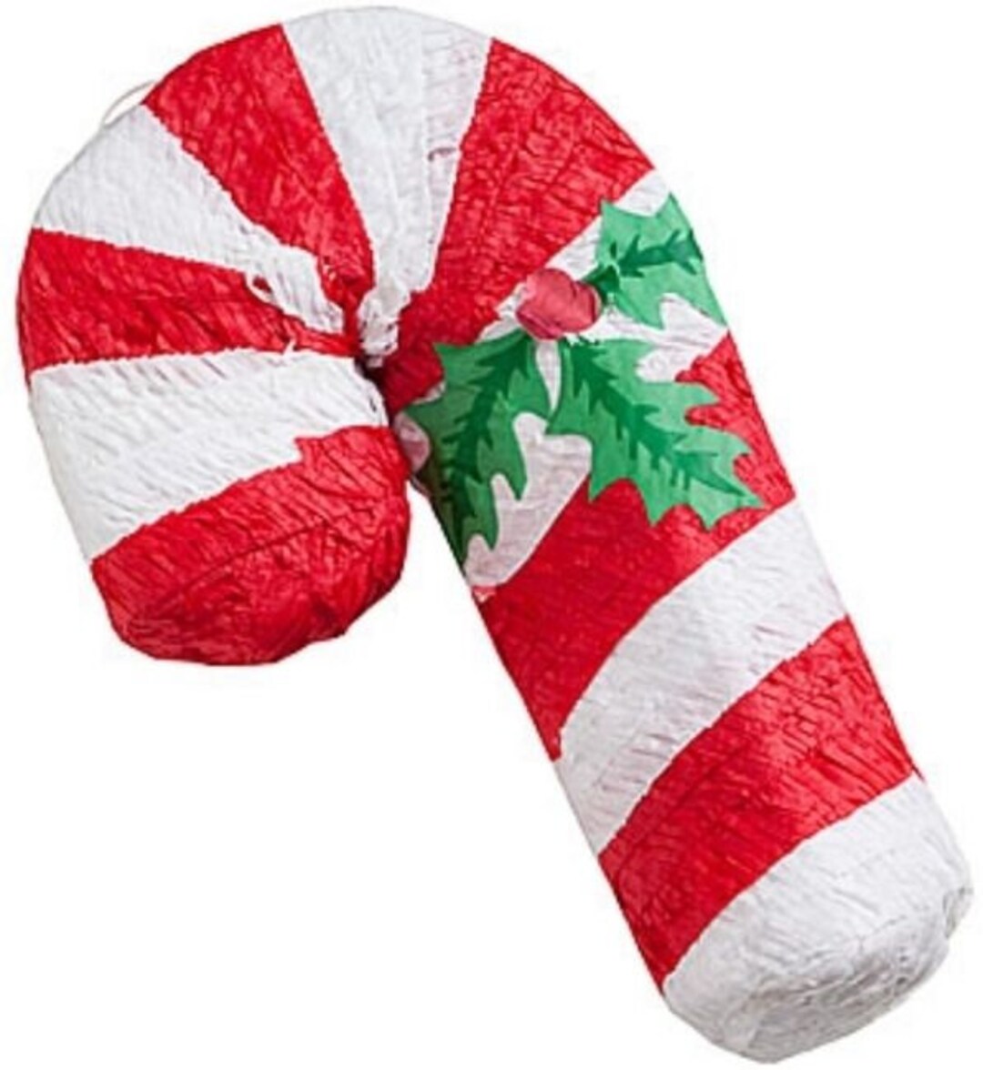 Christmas Candy Cane Pinata - Etsy