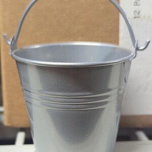 Mini Tin Pail Bucket Party Favor (12) - Etsy