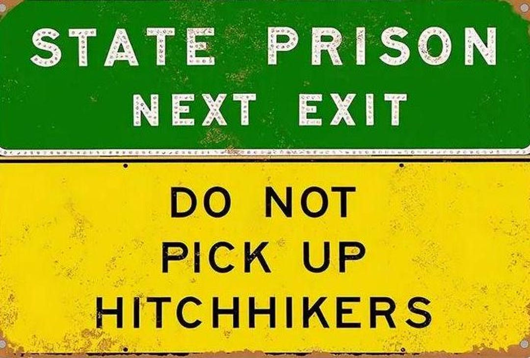 State Prison Next Exit Metal Sign - 8x12 Inch - Etsy