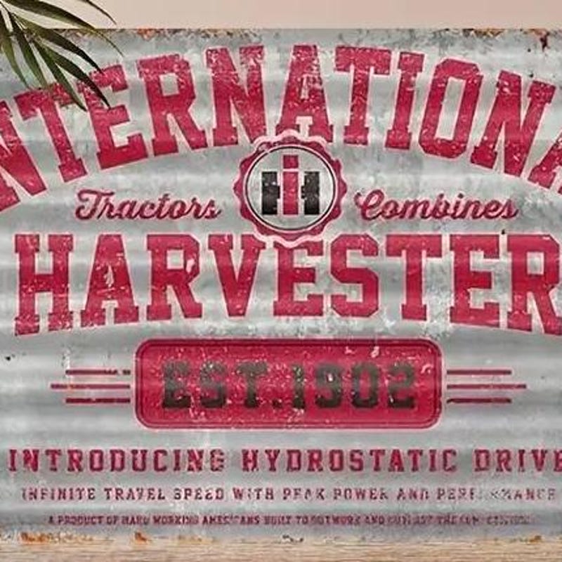 International Harvester Svg - Etsy