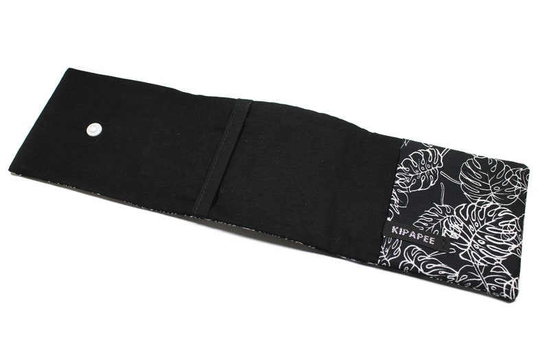 Porte-chéquier long longueur latéral souche à gauche talon | Etsy