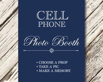 Phone booth sign | Etsy