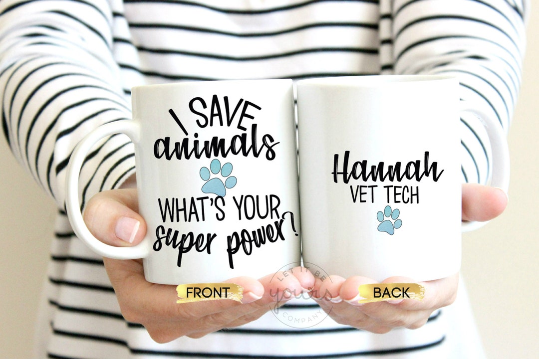 Vet Tech Mugs, Veterinarian Mug, Vet Mug, Vet Tech Gifts, Veterinarian ...