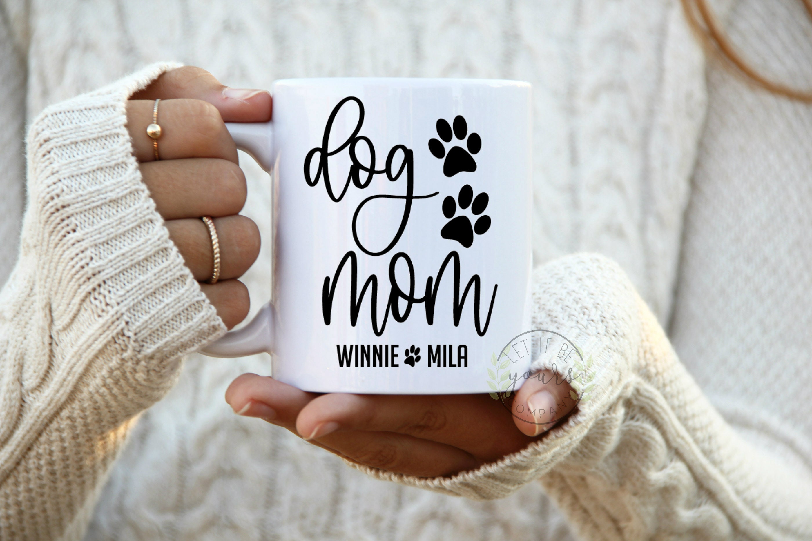 Personalized Dog Mom Mug Dog Lover Gift Custom Dog Mug Dog - Etsy