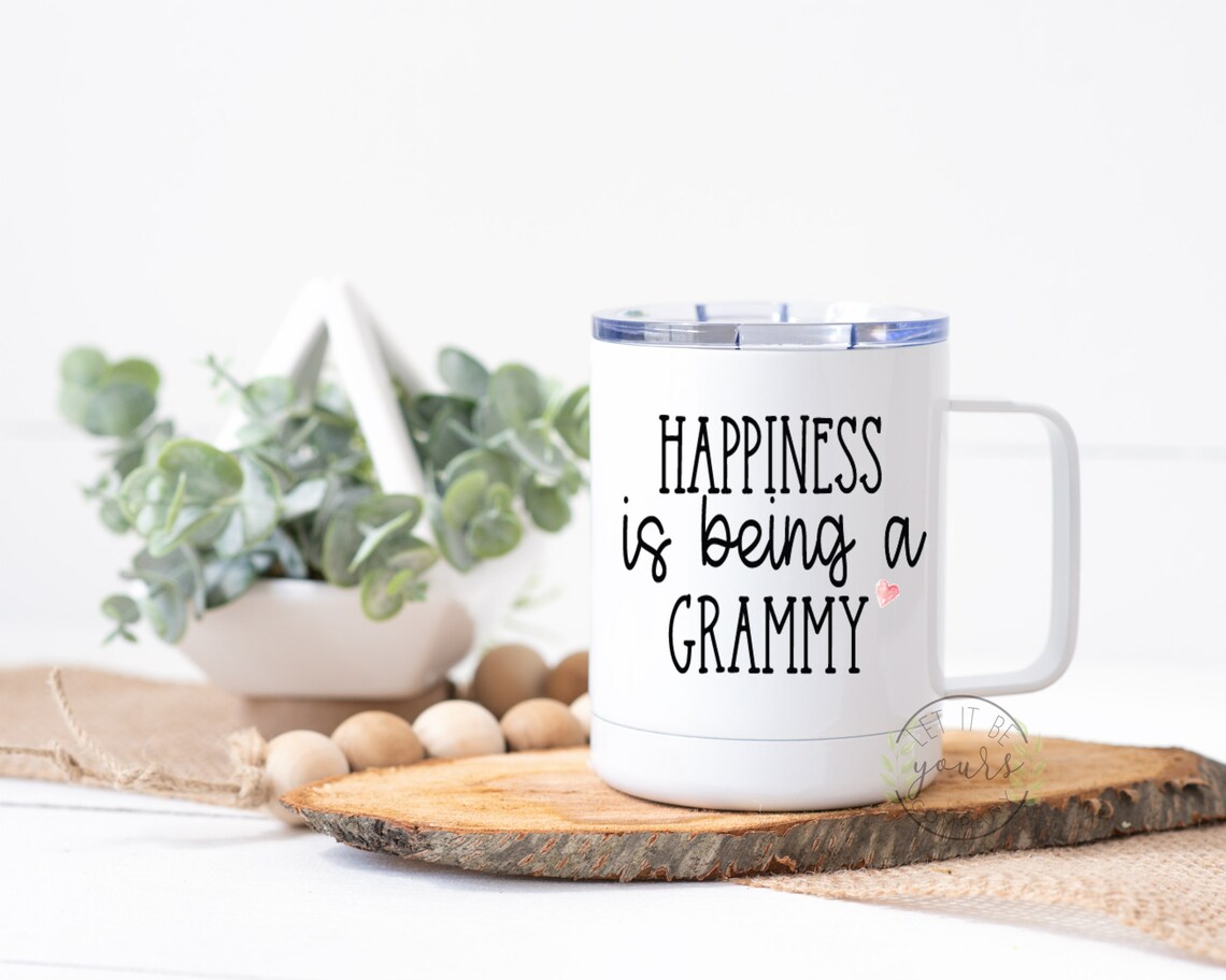 Happiness Is Being A Grammy Mothers Day T Grandma Etsy
