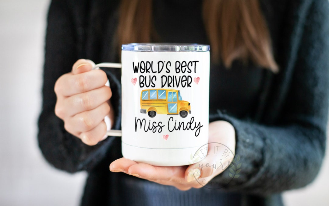 Personalized Bus Driver Coffee Mug - Bus Driver Appreciation Gift - Etsy