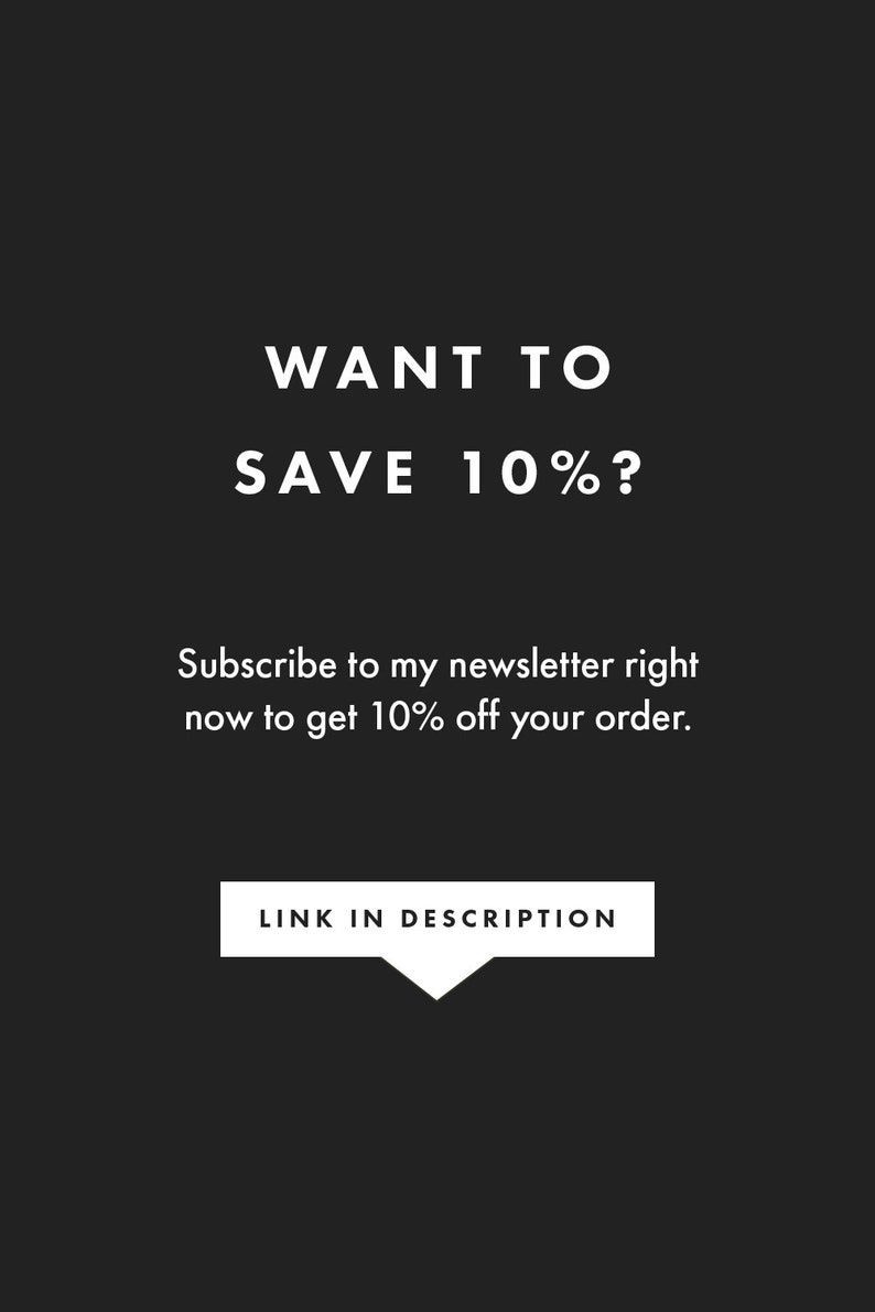 Modern Printable Gift Tags Instant Download PDF Black | Etsy