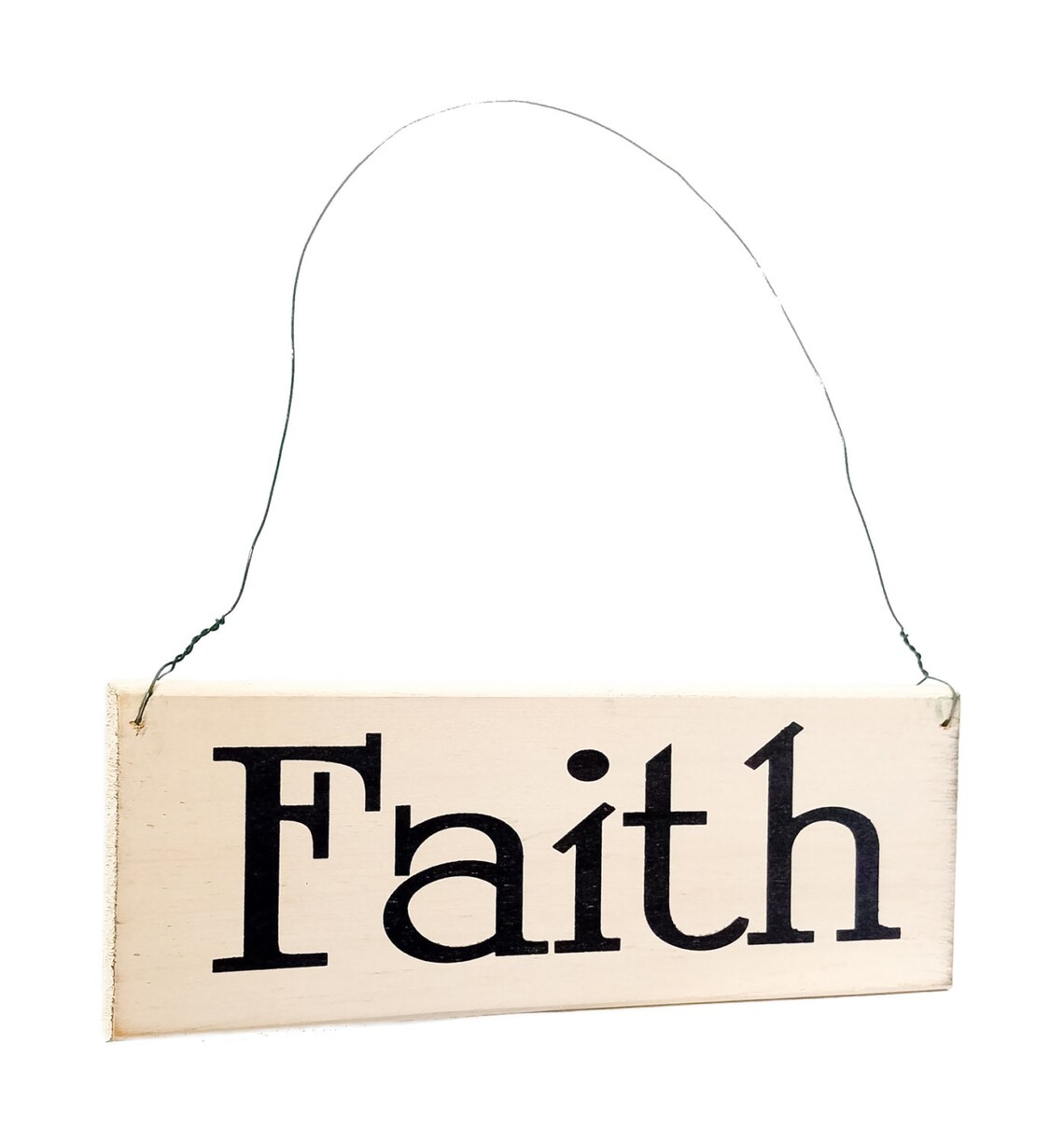 Wood Sign Saying faith White Wood Sign With Saying - Etsy