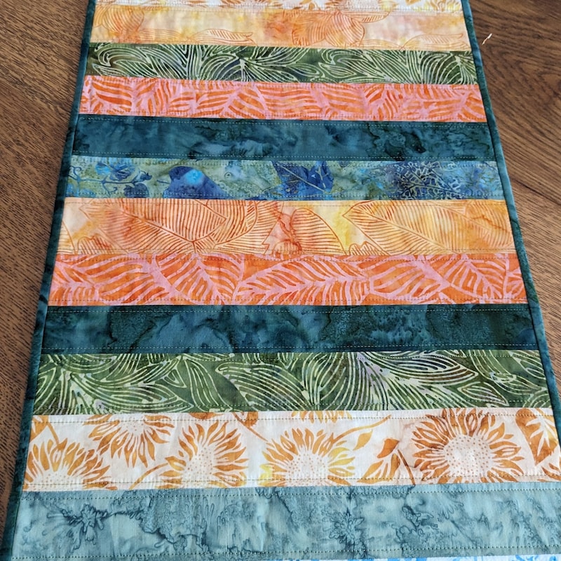 Batik Table Runner - Etsy