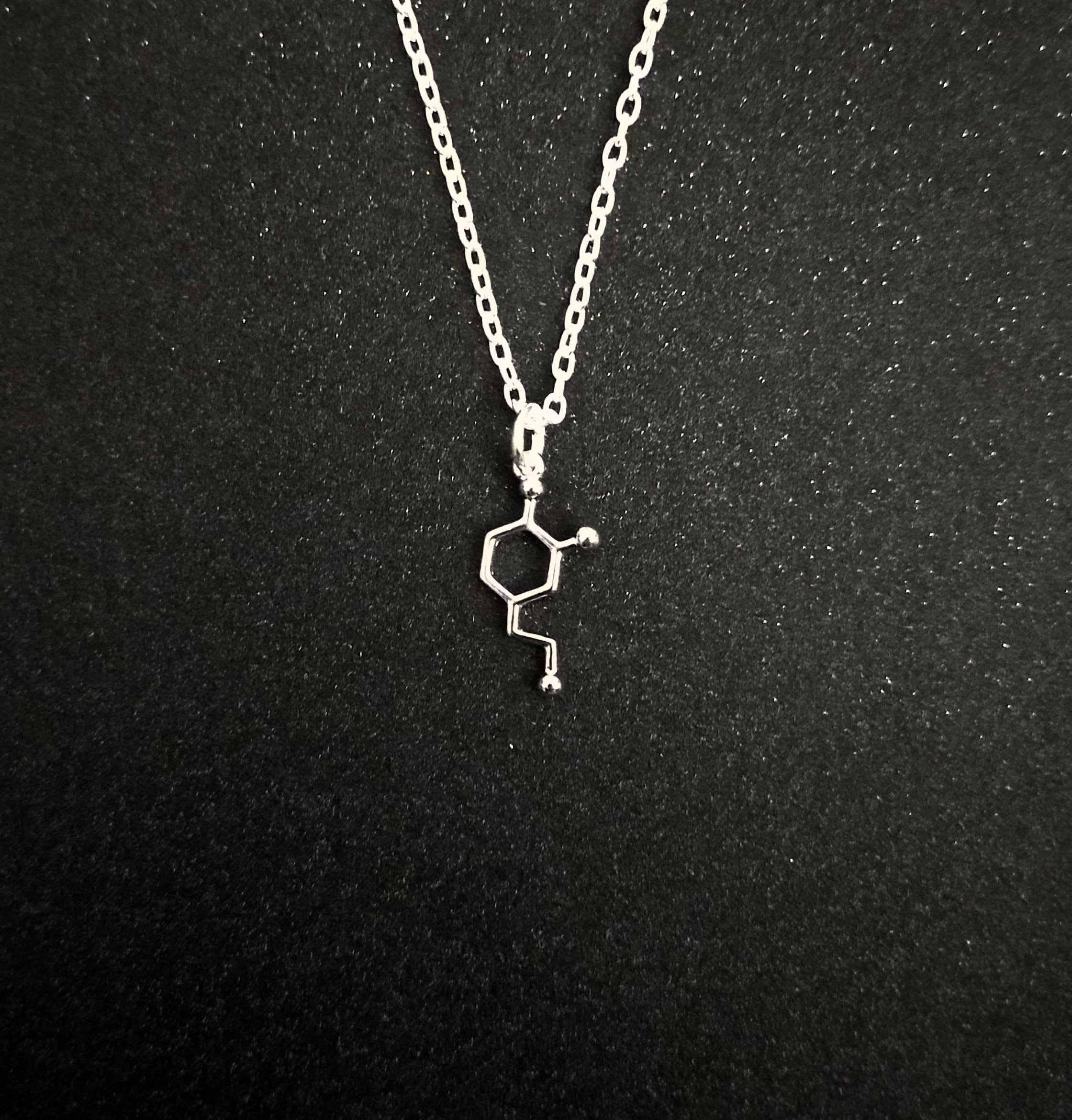 Dopamine Structure Necklace