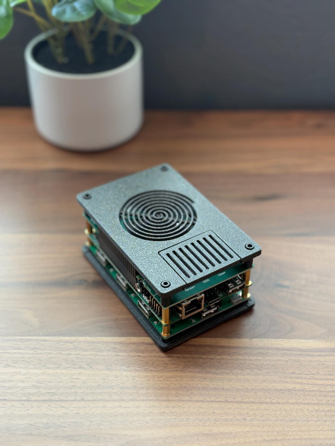 Mister - Mister Pi - FPGA Top and Bottom Plate - 3D Printed Case Cover ...