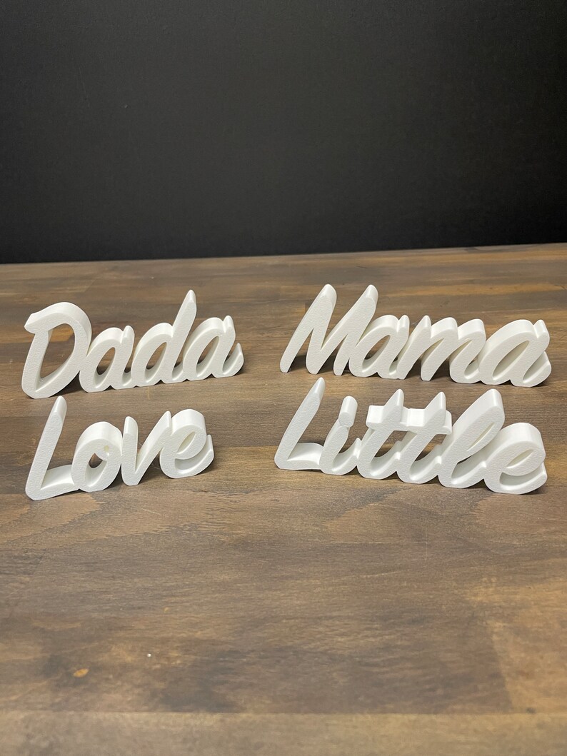 Custom 3D Text Sign - Etsy