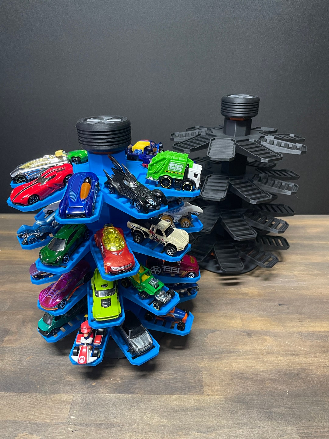 Die Cast Car Carousel: 1/64 Scale Display - Holds 36 Cars - Etsy