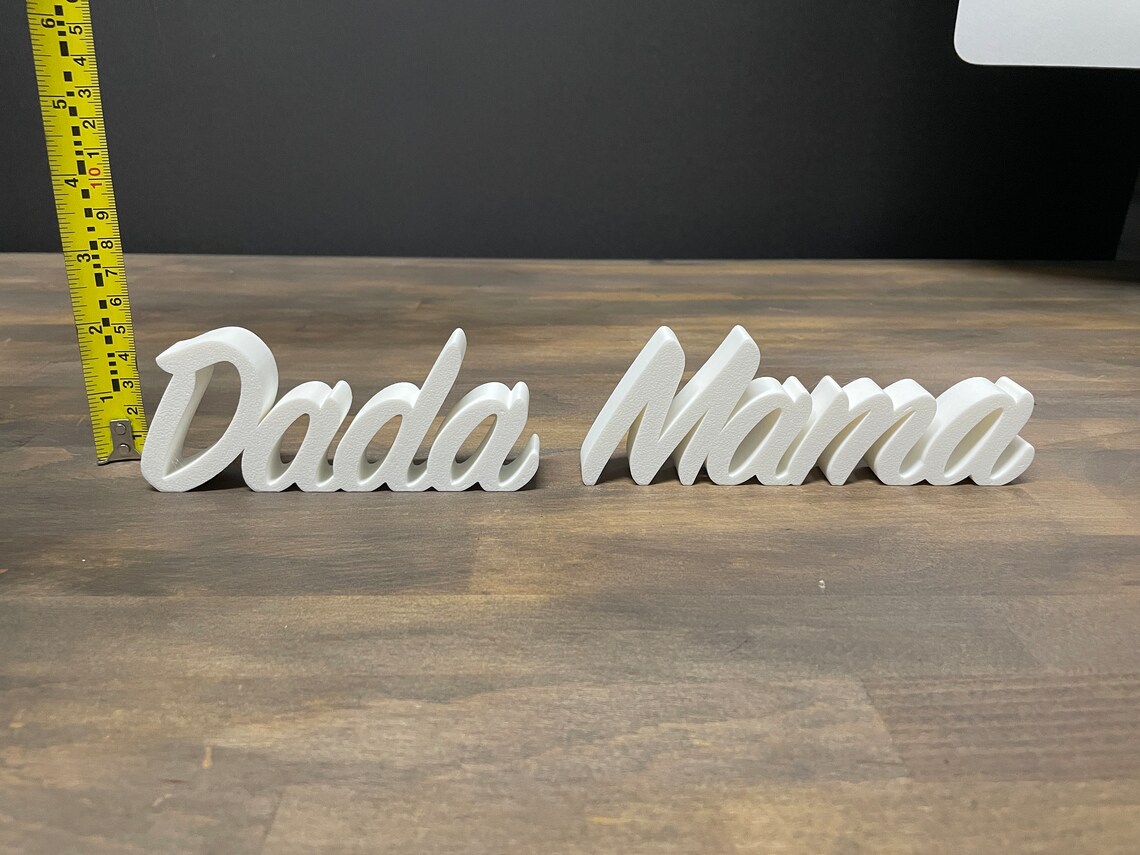 Custom 3D Text Sign - Etsy