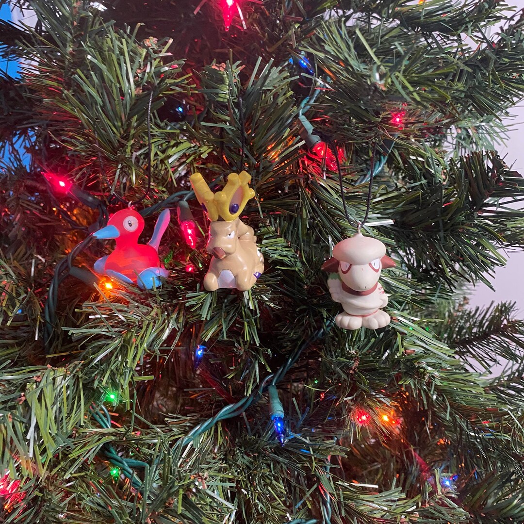 Porygon 2 Stantler Smeargle Pokemon Christmas Ornaments - Etsy