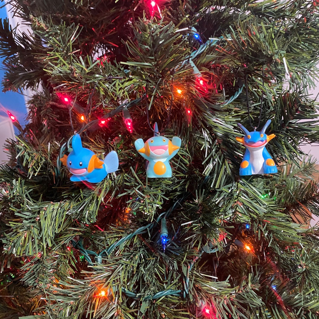 Mudkip Marshstomp Swamper Pokemon Christmas Ornaments - Etsy