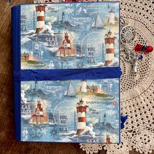 Catch of the Day Handmade Journal/junk Journal/folio/journals/creative ...