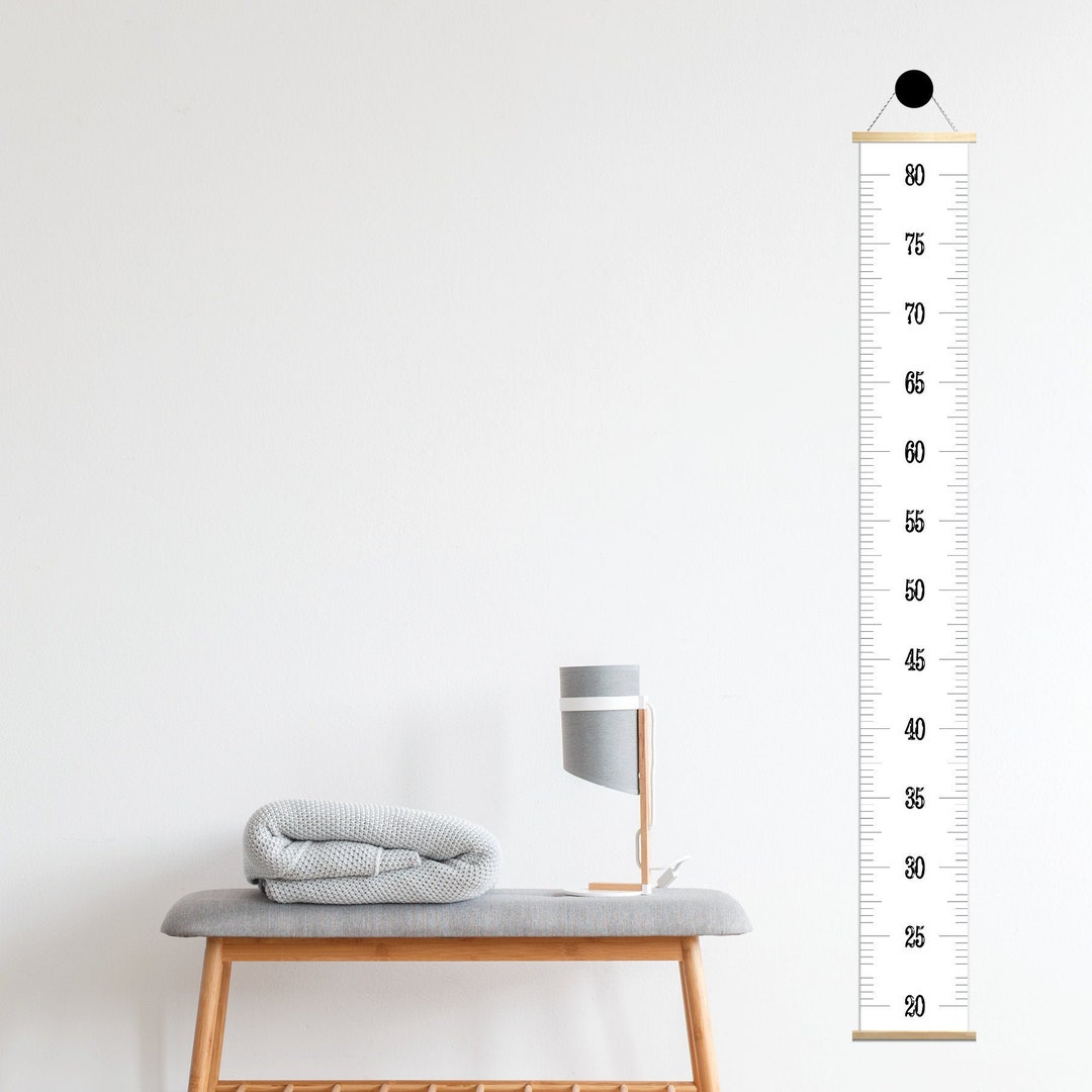 CANVAS HEIGHT CHART Ruler Height Chart Measuring Tape Height - Etsy