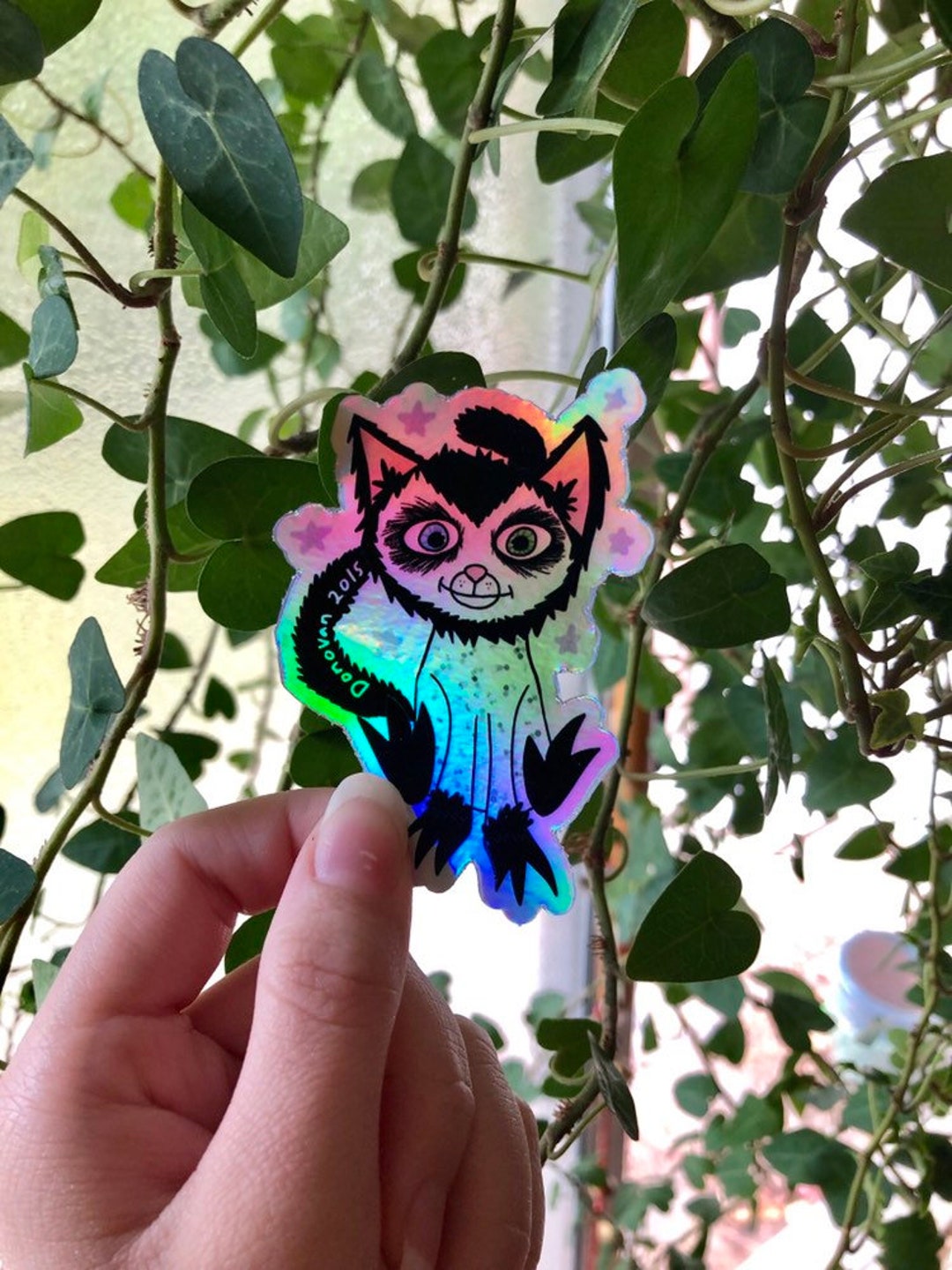 Holographic Donovan Sticker - Etsy