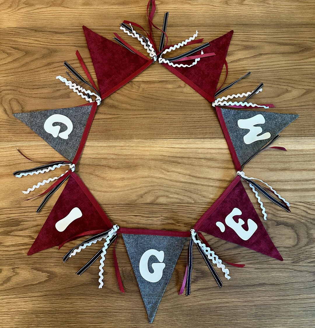 Texas Aggies Banner Gig Em Garland Texas A&M Graduation Party Decor ...