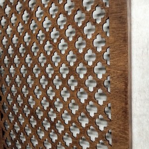 Decorative Wooden Panel - Air Vent Covers With Oil Stain - Handmade ...