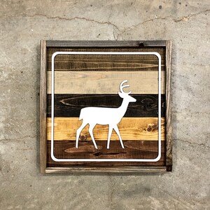 Rustic Deer Sign. Parks and Recreational Sign. US Forest Sign. - Etsy