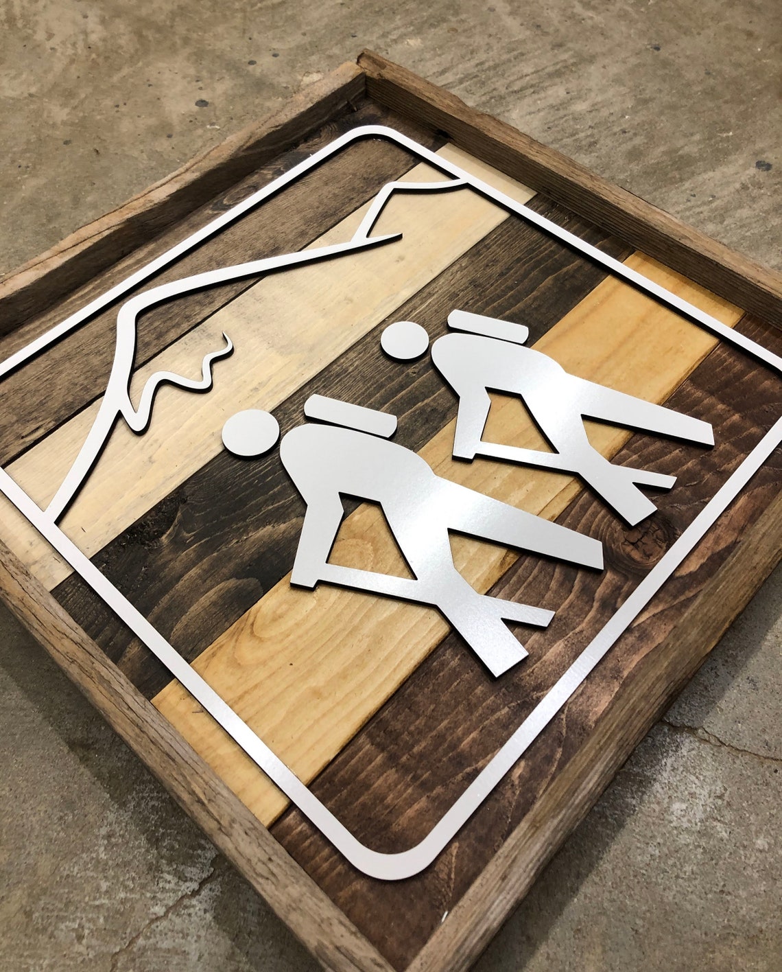 Rustic Hiking Sign. Parks and Recreational Sign. US Forest - Etsy