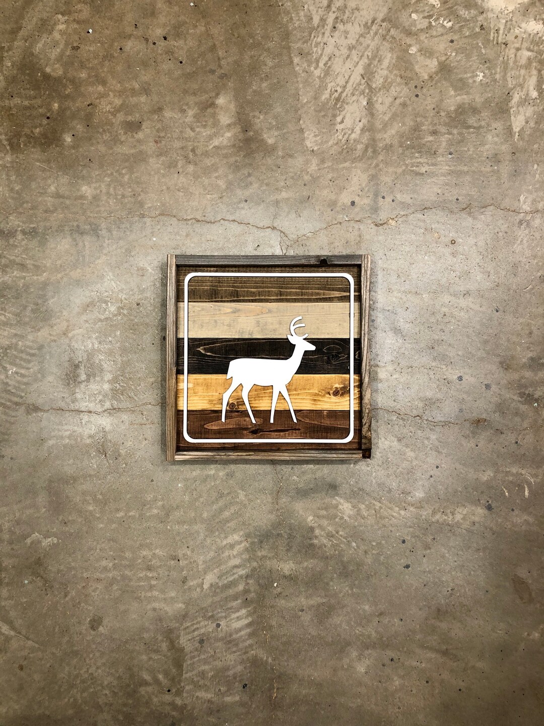 Rustic Deer Sign. Parks and Recreational Sign. US Forest Sign. - Etsy