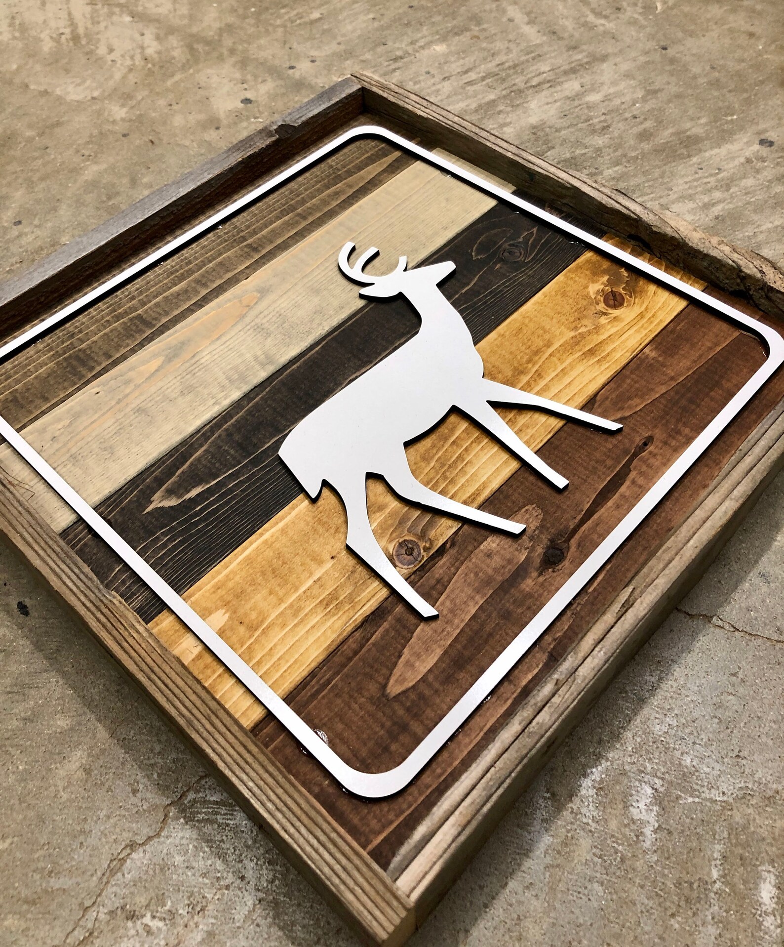 Rustic Deer Sign. Parks and Recreational Sign. US Forest Sign. - Etsy