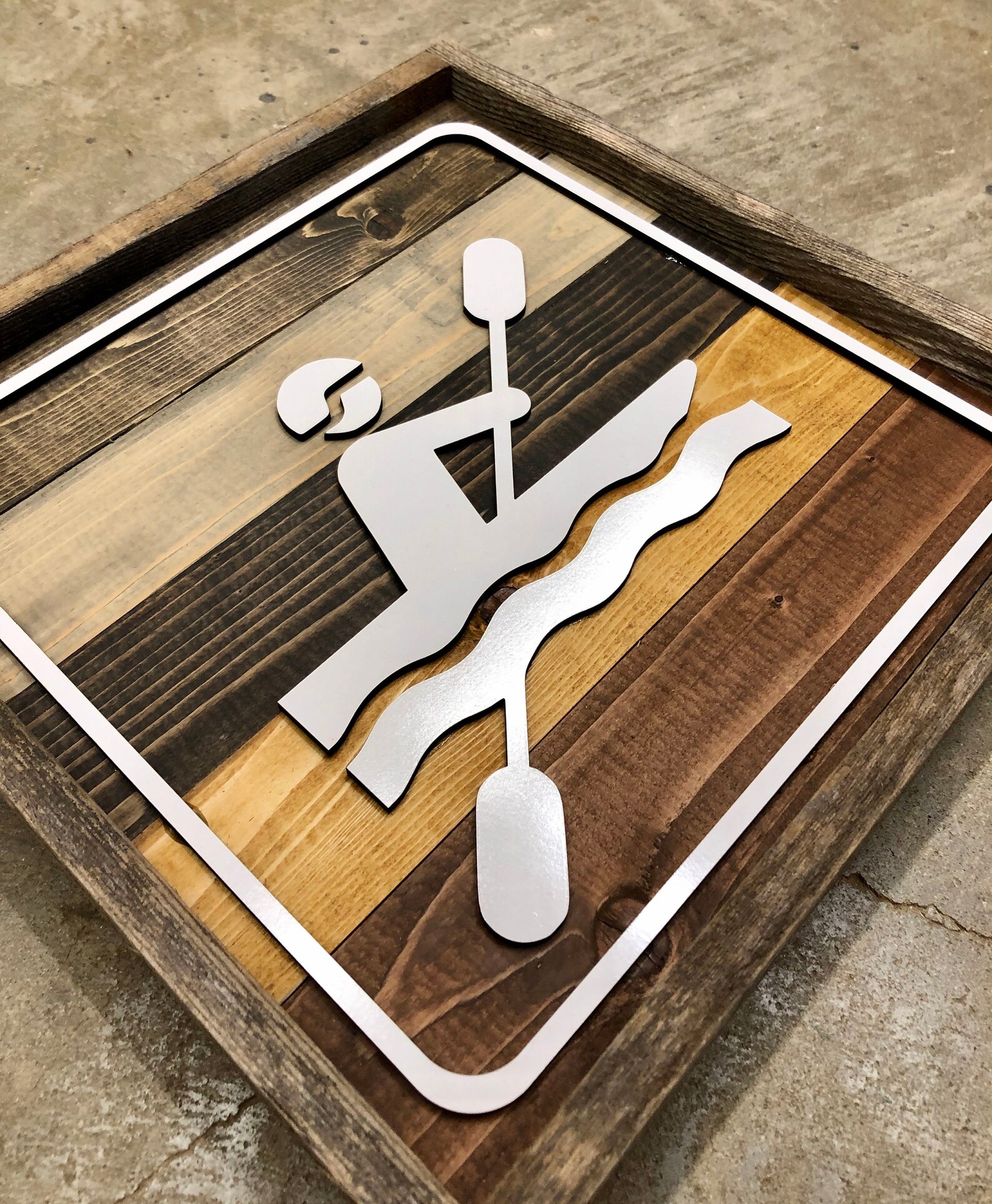 Rustic Kayaking Sign. Parks and Recreational Sign. US Forest - Etsy