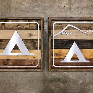 Rustic Camping Sign. Parks and Recreational Sign. US Forest Sign ...