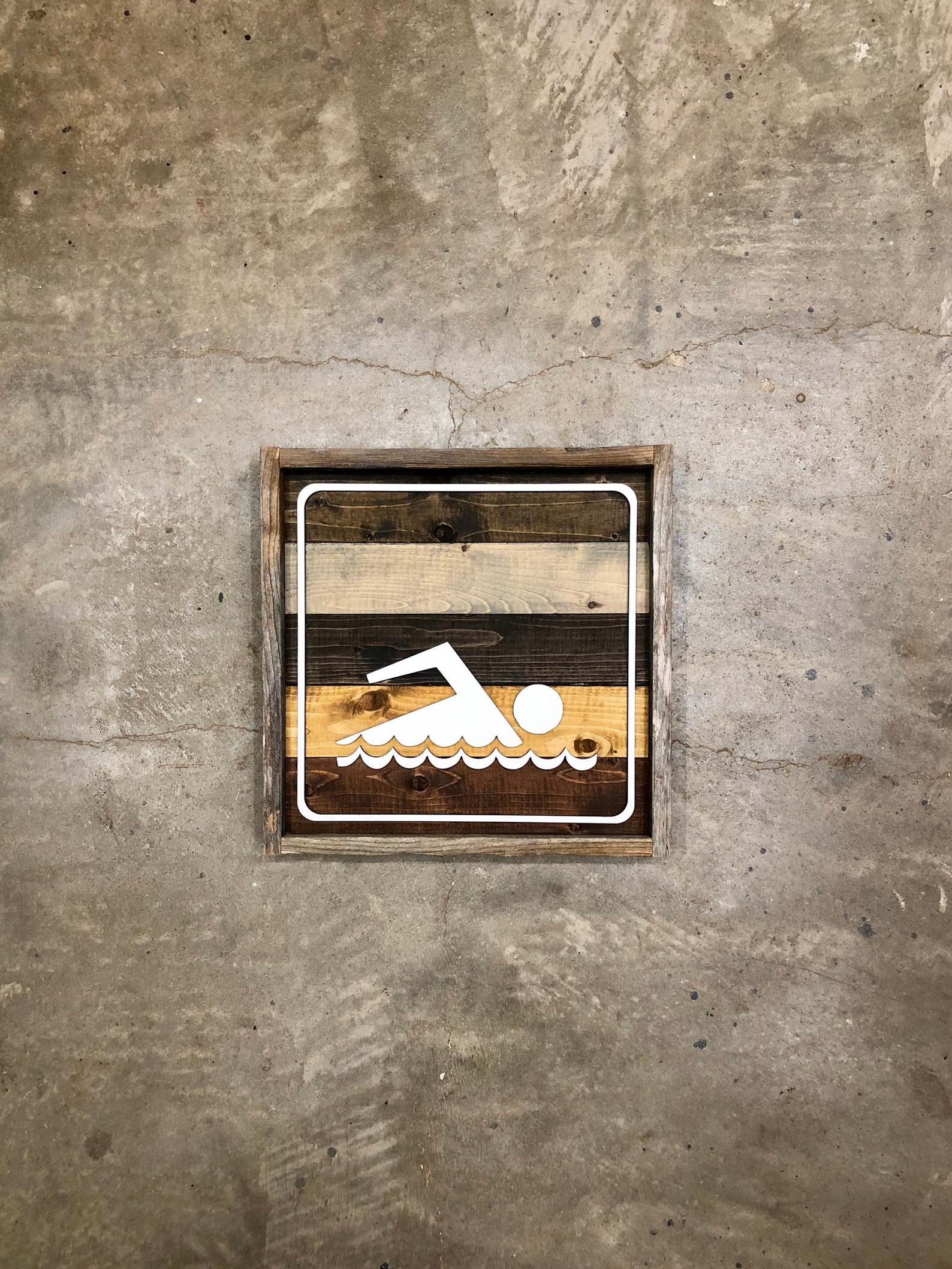 Rustic Swimming Sign. Parks and Recreational Sign. US Forest | Etsy