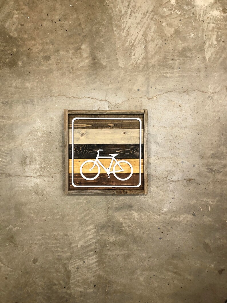 Rustic Biking Sign. Parks and Recreational Sign. US Forest - Etsy