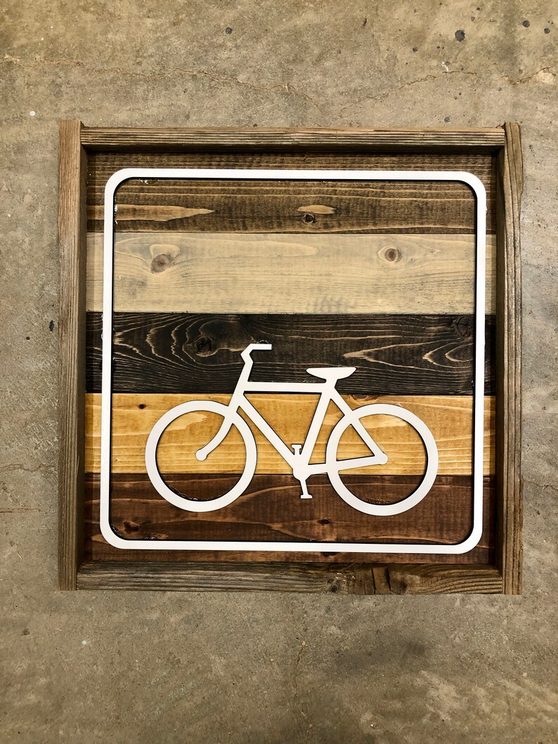Rustic Biking Sign. Parks and Recreational Sign. US Forest - Etsy