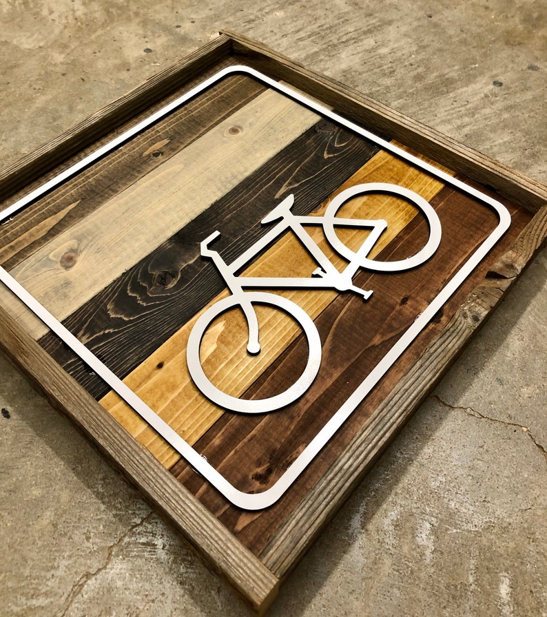 Rustic Biking Sign. Parks and Recreational Sign. US Forest - Etsy