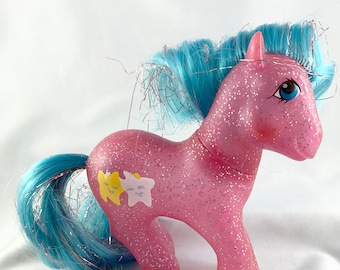 Vintage My Little Pony Sparkle Ponies Mail Order Twinkler Hasbro G1 MLP ...