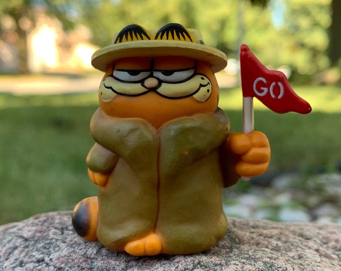 1980s Vintage 6 Piece Lot Garfield PVC United Feature Syndicate 2 ...