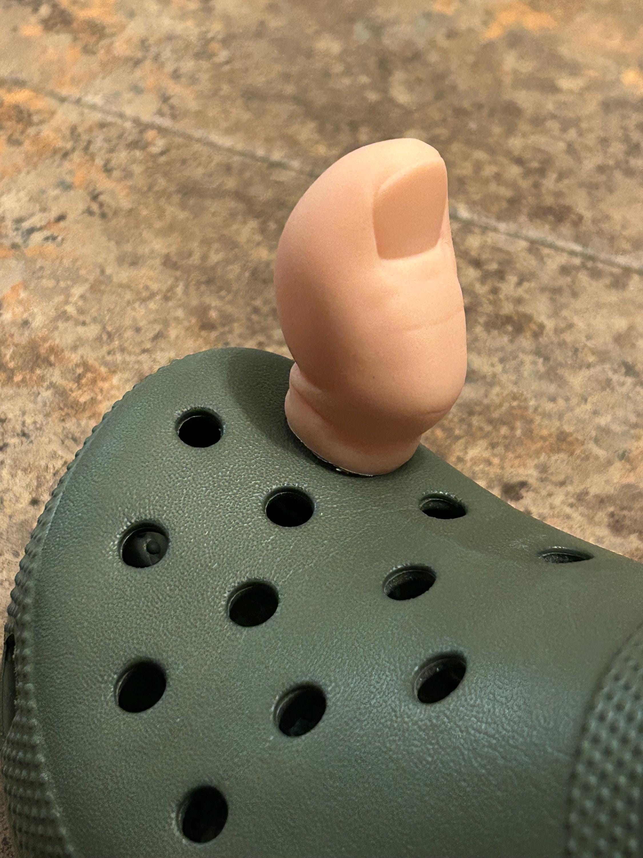 Big Toe Charm for Crocs - Listing is for ONE Big Toe With or Without ...