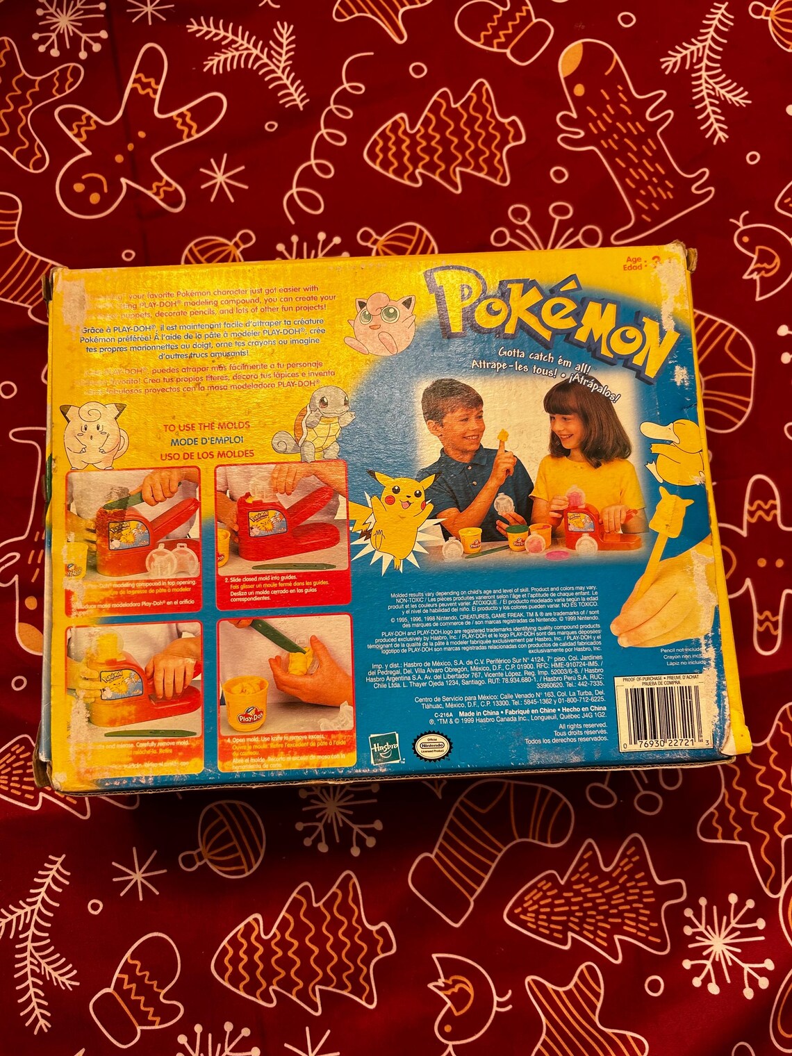 Vintage 1999 Play-doh Pokémon Character Maker by Hasbro – Rare Set - Etsy