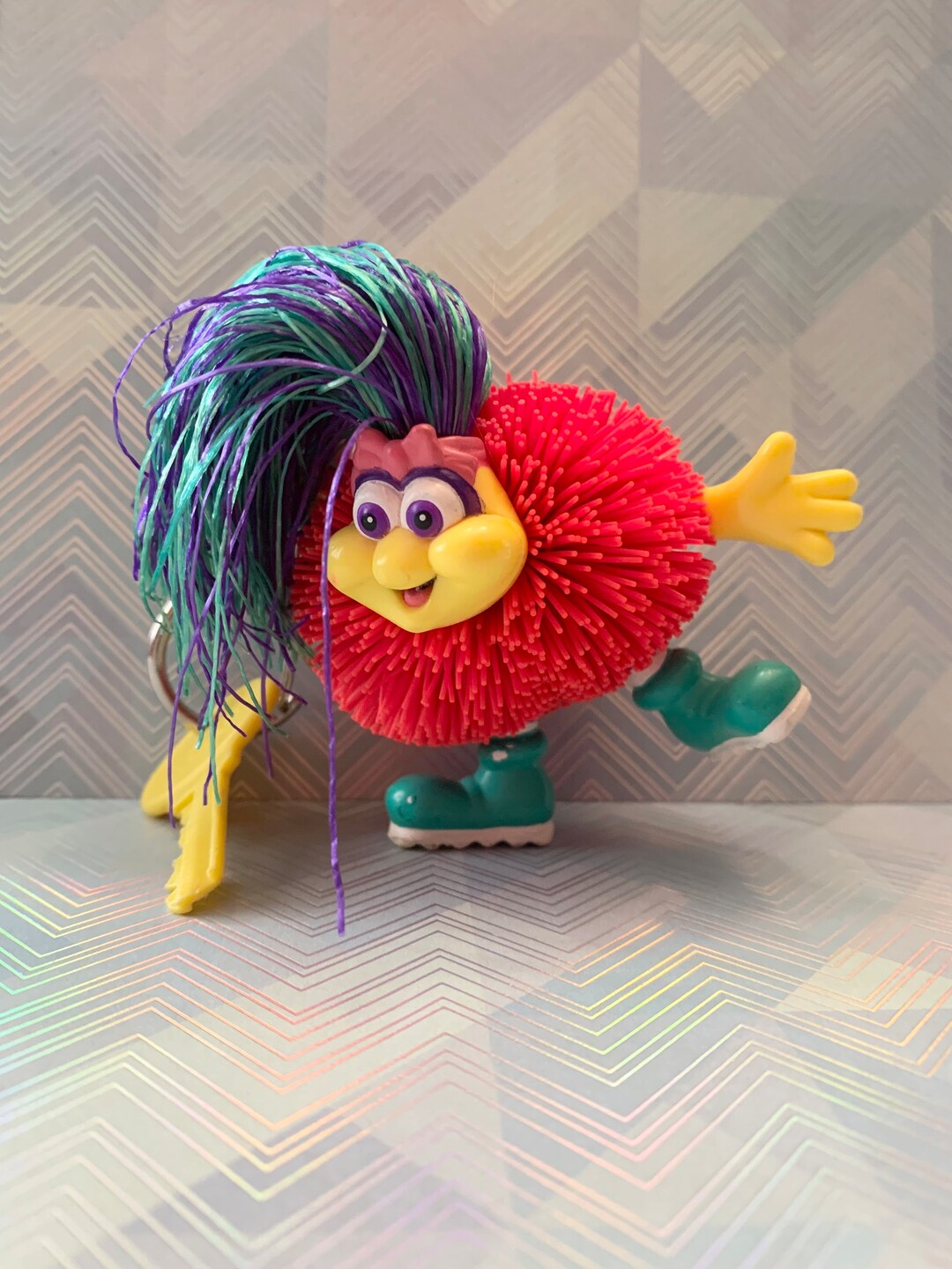 Vintage Sunny Koosh Lings 1996 Keyring Keychain Kooshlings Kids - Etsy