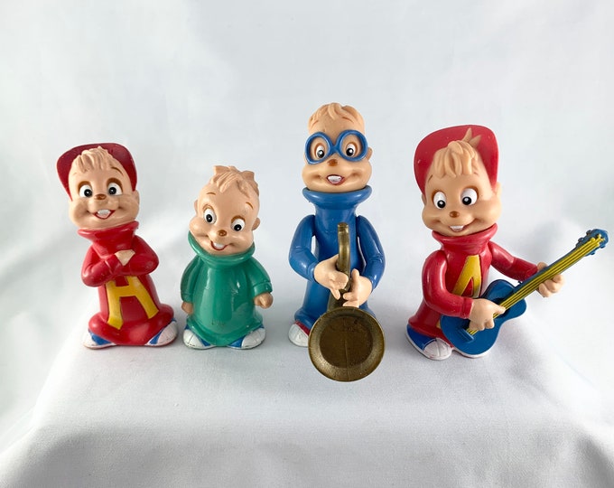 Vintage PVC Alvin and the Chipmunks Characters You Choose - Etsy