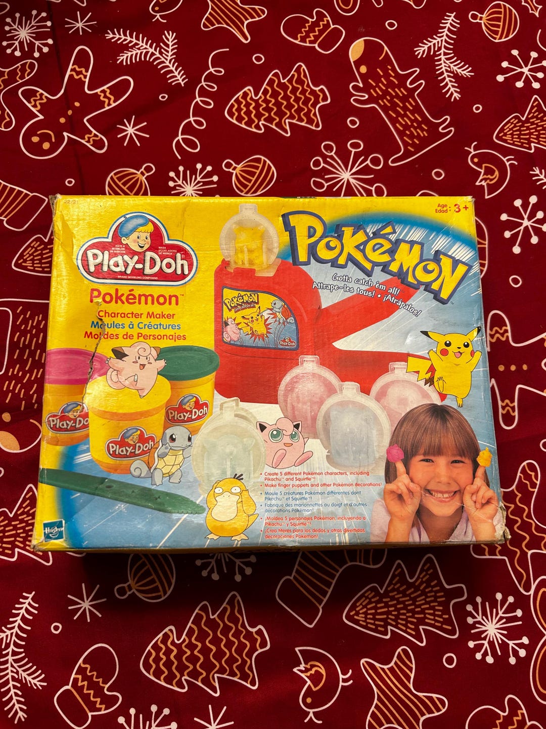 Vintage 1999 Play-doh Pokémon Character Maker by Hasbro – Rare Set - Etsy