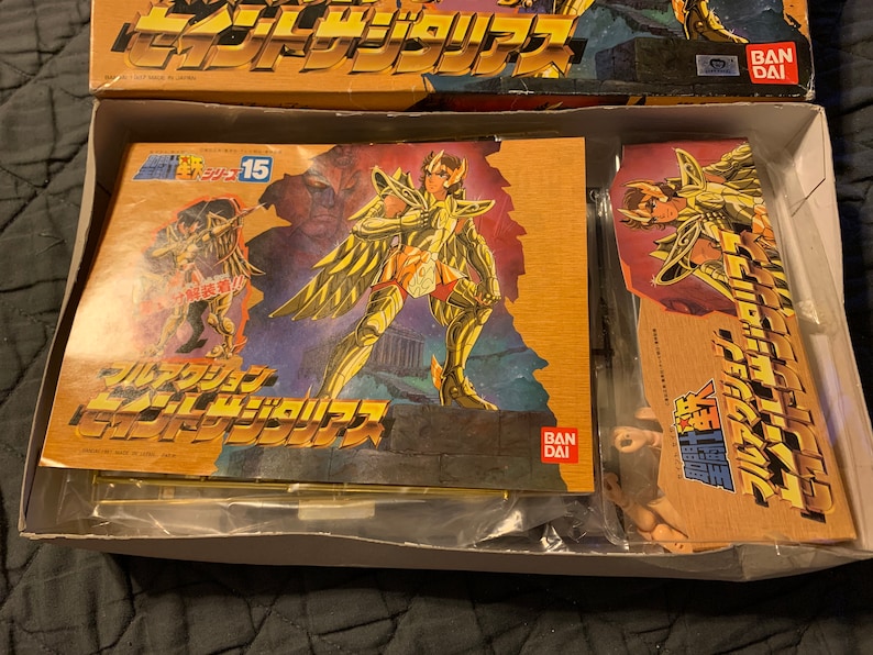 Vintage 1987 Bandai Saint Seiya Full Action, Saint Sagittarius Model ...
