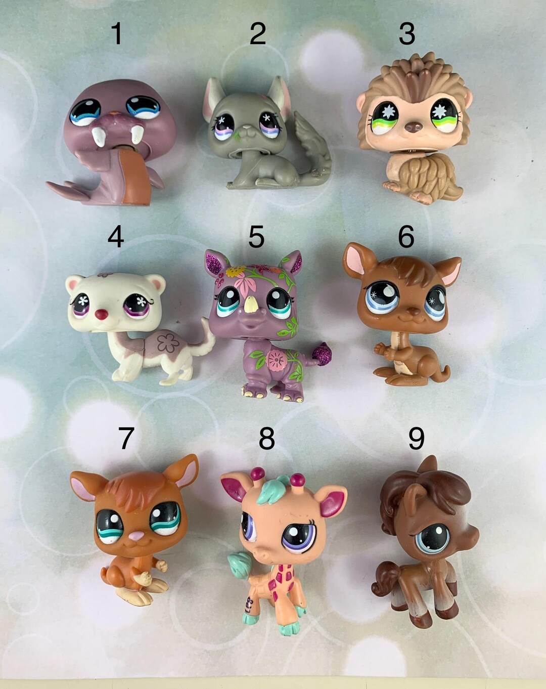 Vintage LPS Restocked - Assorted Exotic Animals - Littlest Pet Shop ...