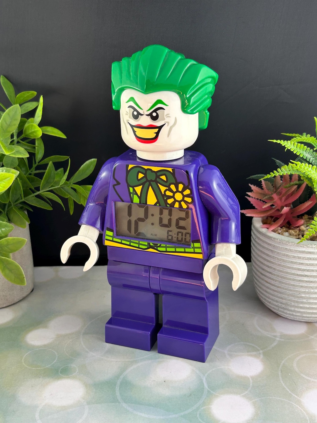 LEGO the Joker Minifigure Alarm Clock – DC Super Heroes Villain Fun! - Etsy