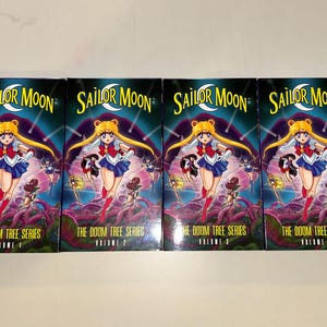 Sailor Moon: the Doom Tree Series Four Volume Box Set VHS, 1995 Dic Eng ...